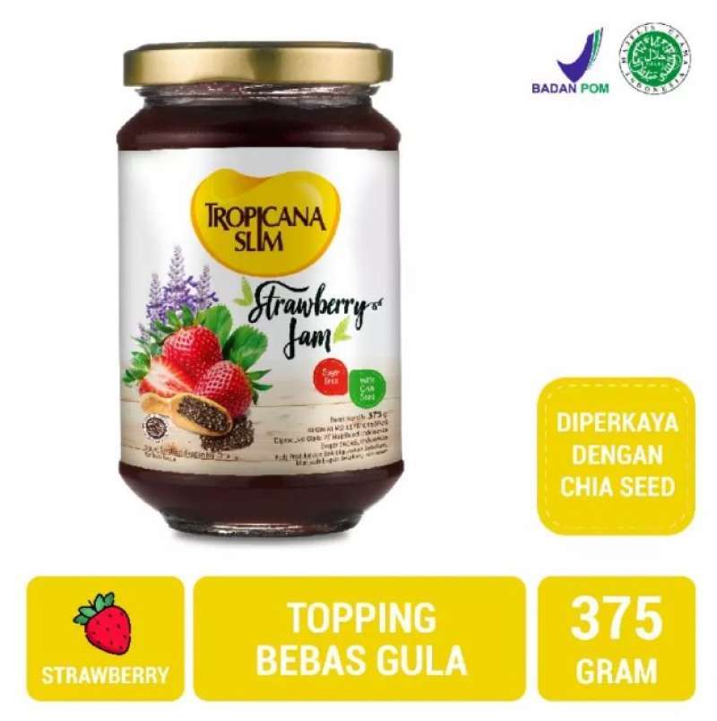 Jual Tropicana Slim Strawberry Jam Selai di Seller Lily Shop - Duri ...
