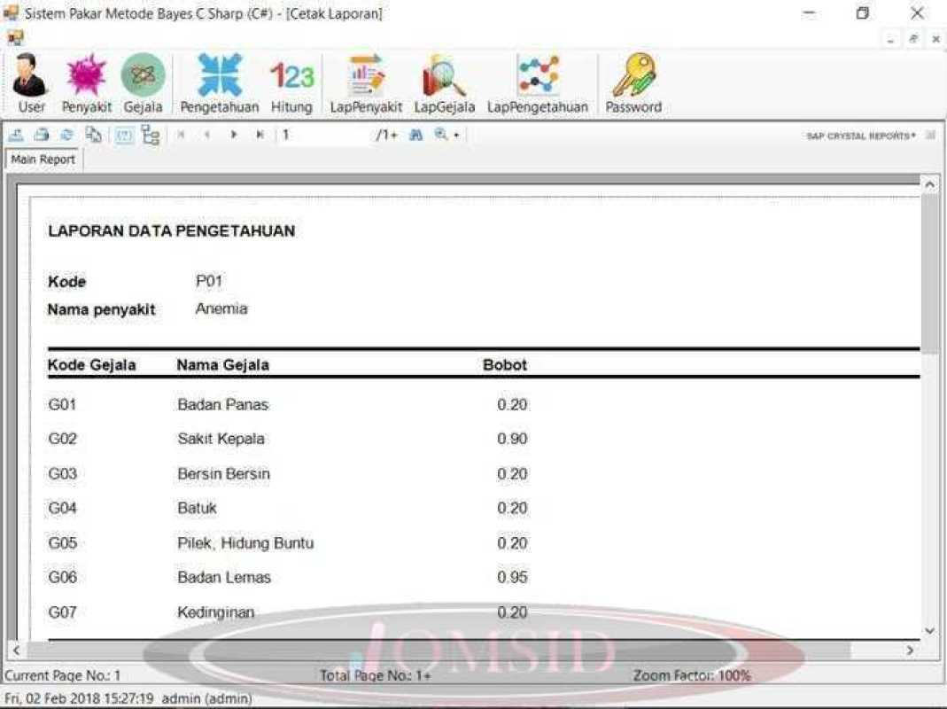 Jual Jual Source Code Sistem Pakar Metode Bayes dengan C Sharp dan ... Jual Jual Source Code Sistem Pakar Metode Bayes dengan C Sharp dan ...