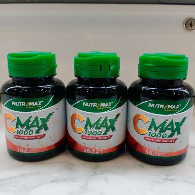 Jual Nutrimax Cmax1000 Non Acidic Isi 30 Tablet / Vitamin C 1000 Mg ...