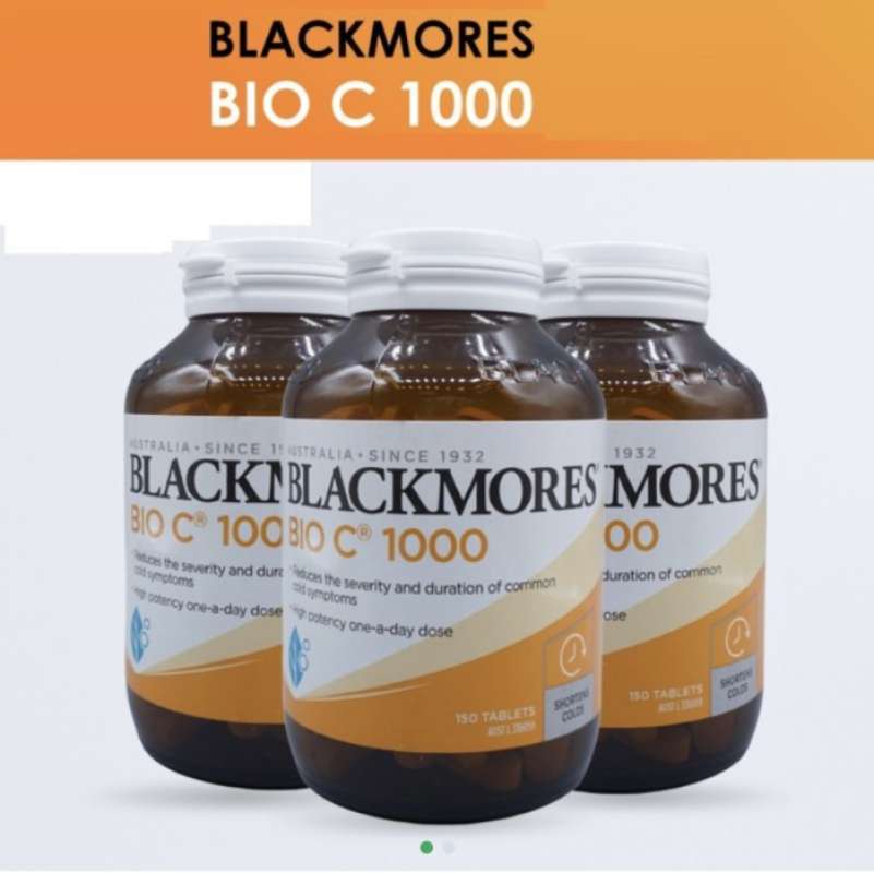 Jual Vitamin C Blackmores 1000mg 150 Tablet Original Australia Di ...