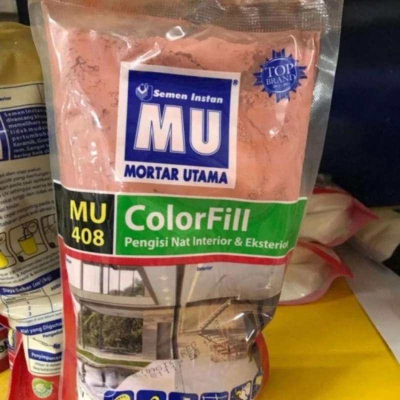 Jual Mu 408 Mu408 Colorfill Grout Tile 1kg Semen Pengisi Nat Keramik 1 ...