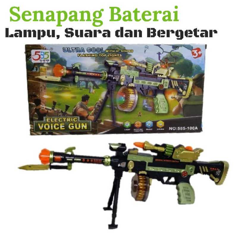 Jual Amanah Toys Mainan Pistol Tembak Tembakan Military Army Senjata ...