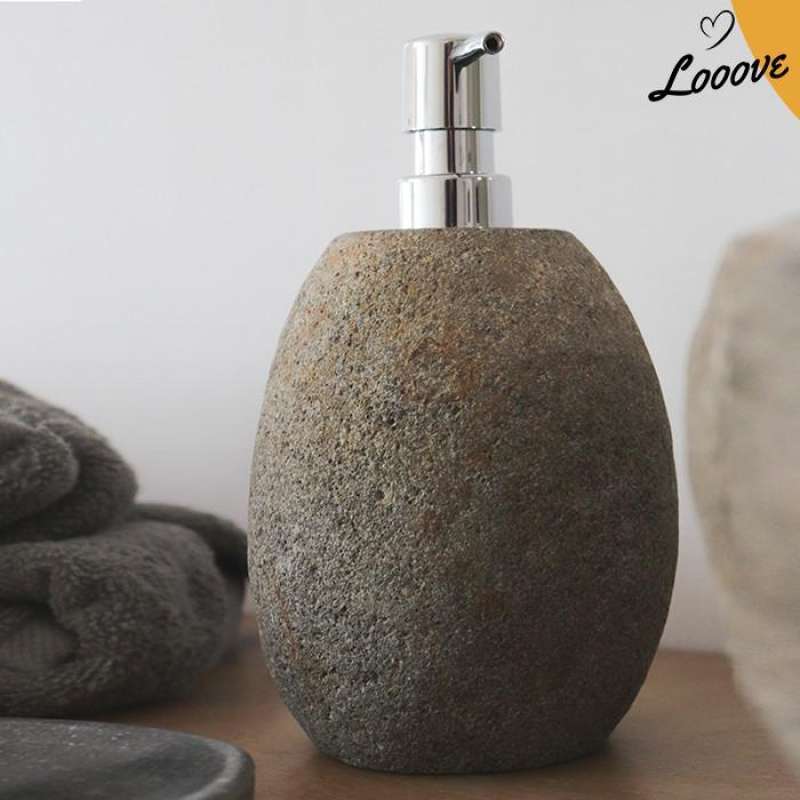 Jual Tempat Sabun Batu alam/kali - Soap Dispenser di Seller looove ...