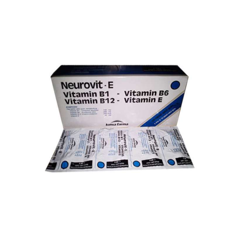 Jual Neurovit E 10 Tablet di Seller Apotek online - Pal Meriam, Kota ...