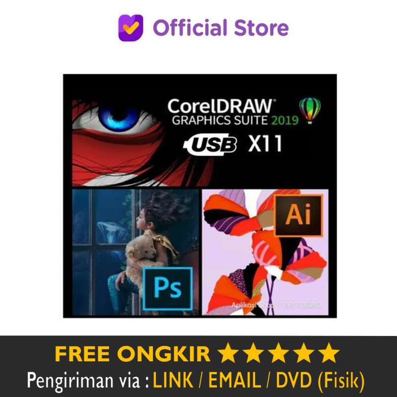 Promo Bundle Desain Design CorelDraw Corel Draw SketchUp Sketch Up Photoshop MAC OS All in One ...