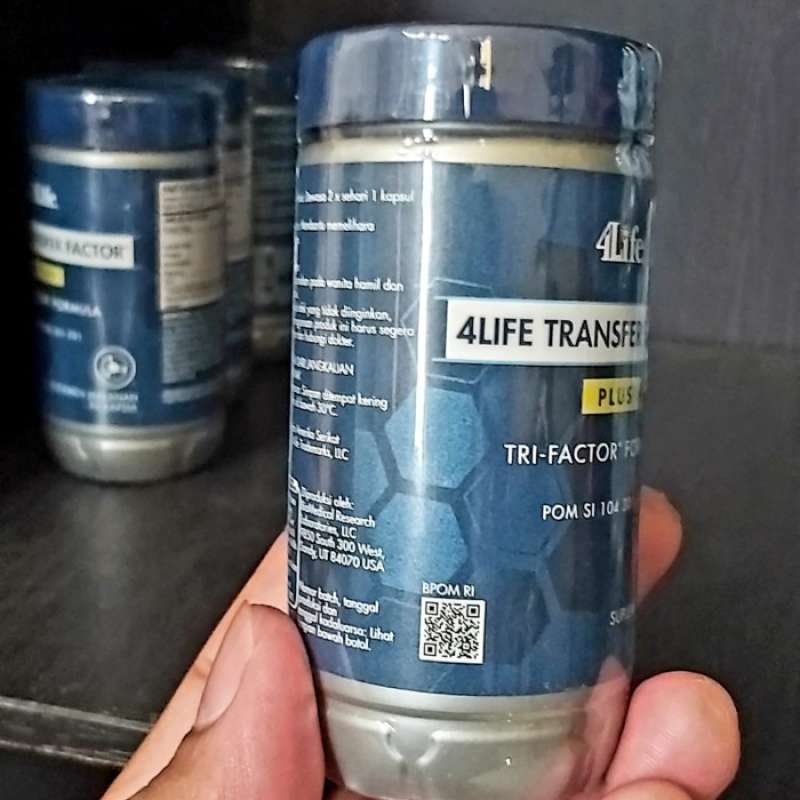 Jual Original Tf Plus Transferr Factorr Plus 90 Kapsul Fullbarcode Di ...