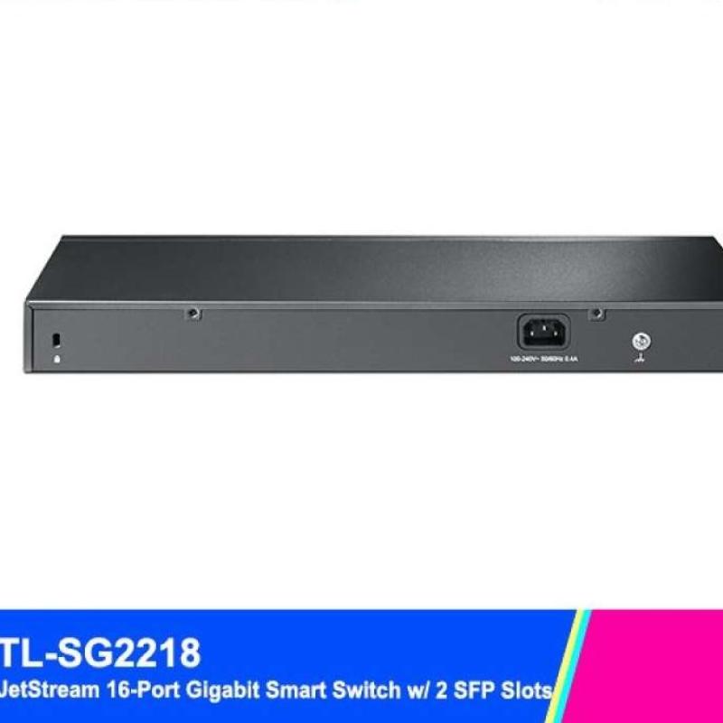 Jual Tl-sg2218 Jetstream 16-port Gigabit Smart Switch With 2 Sfp Di ...