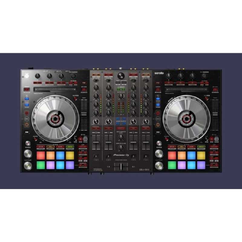 Jual Pioneer DDJ SX3 4-channel DJ controller for Serato DJ Pro di ...