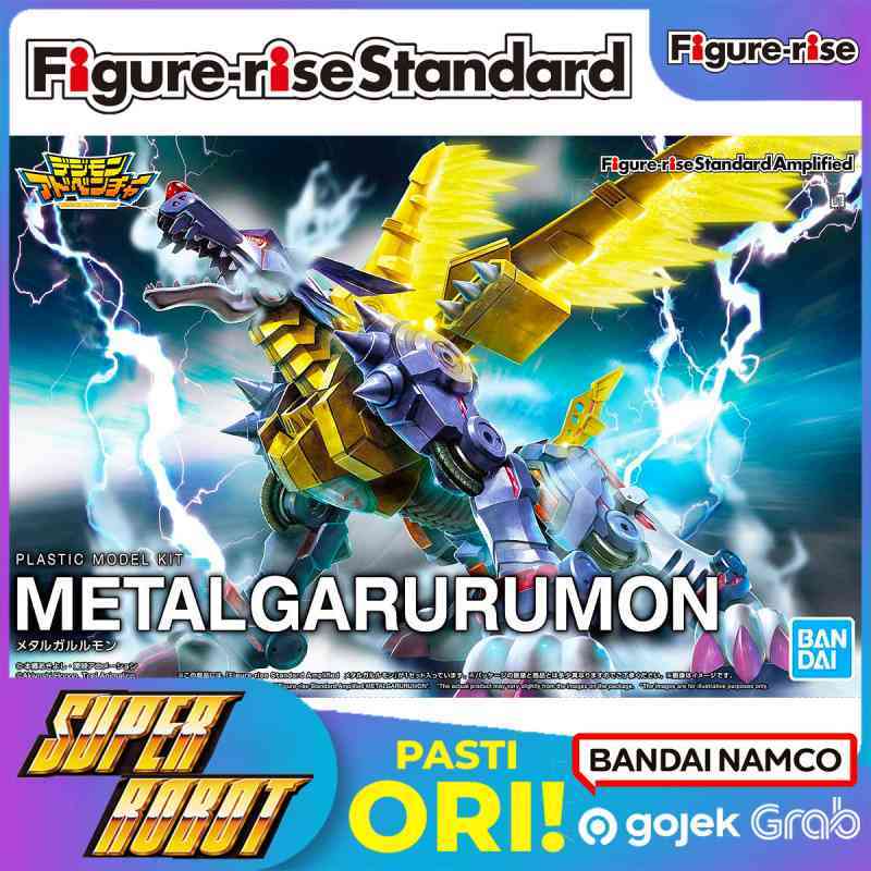 Jual BANDAI Figure Rise Standard Amplified Metal Garurumon ...