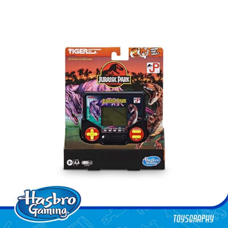 Promo Hasbro Video Game JURASSIC PARK Tiger Electronics Game Watch ...