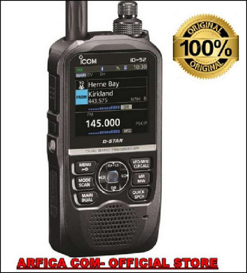Jual Icom Id52a D Star Ht Airband Icom ID 52a Dualband Uhf 350 Mhz Di ...