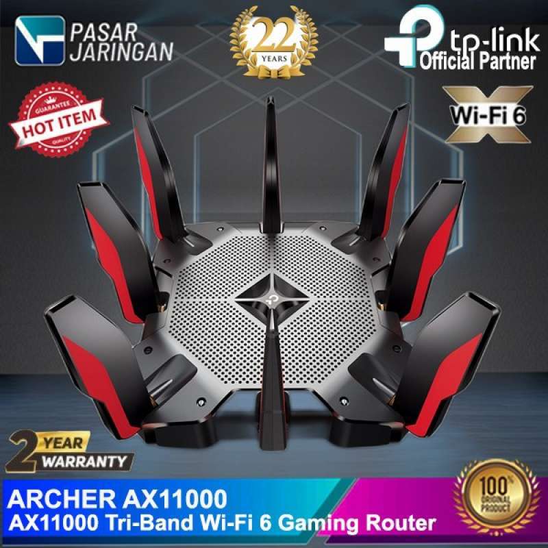 Promo Archer AX11000 Next-Gen Tri-Band Wifi 6 Gaming Router Diskon 23% ...