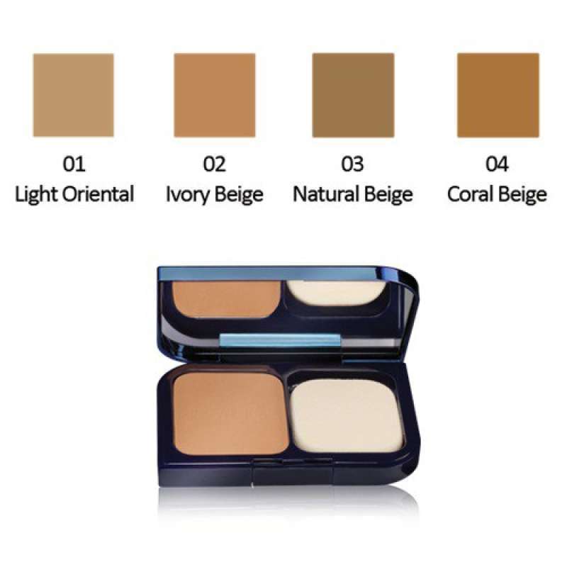 Jual Rivera Two Way Cake Shining Mineral Powder Spf15 - Light Oriental ...