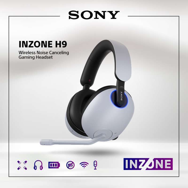Promo Sony Inzone H9 Wireless Noise Cancelling Gaming Headset Diskon 33% Di Seller Anp Sony ...