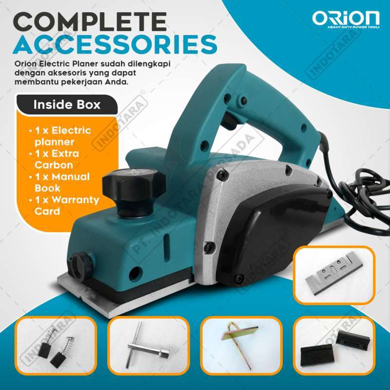 Jual Mesin Serut Kayu Elektrik / Electric Wood Planer Machine Orion Wp ...