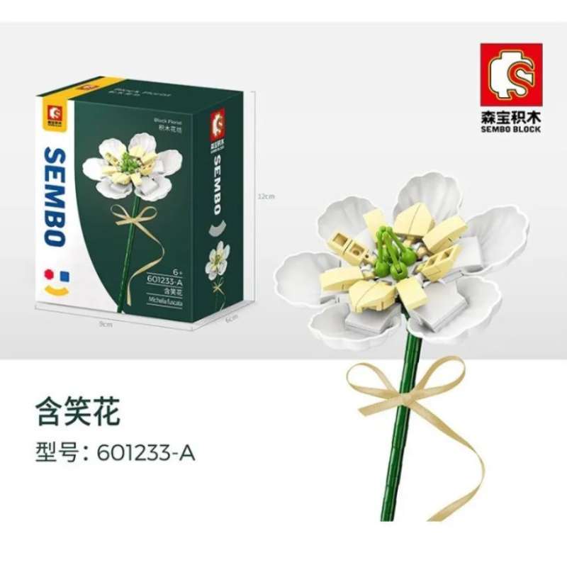 Jual KKV Senbao Sembo Bunga Bouquet Flower Michelia 601233A Brick Mirip ...