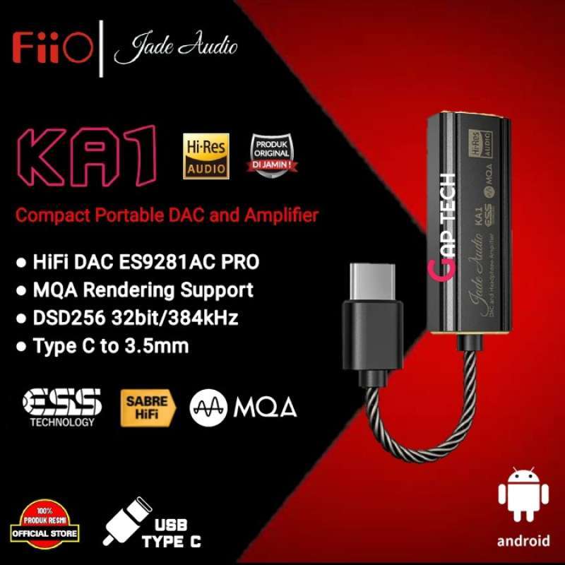 Promo Fiio KA1 / KA 1 Hi-Res Compact Portable DAC and Amplifier Original Diskon 33% di Seller ...