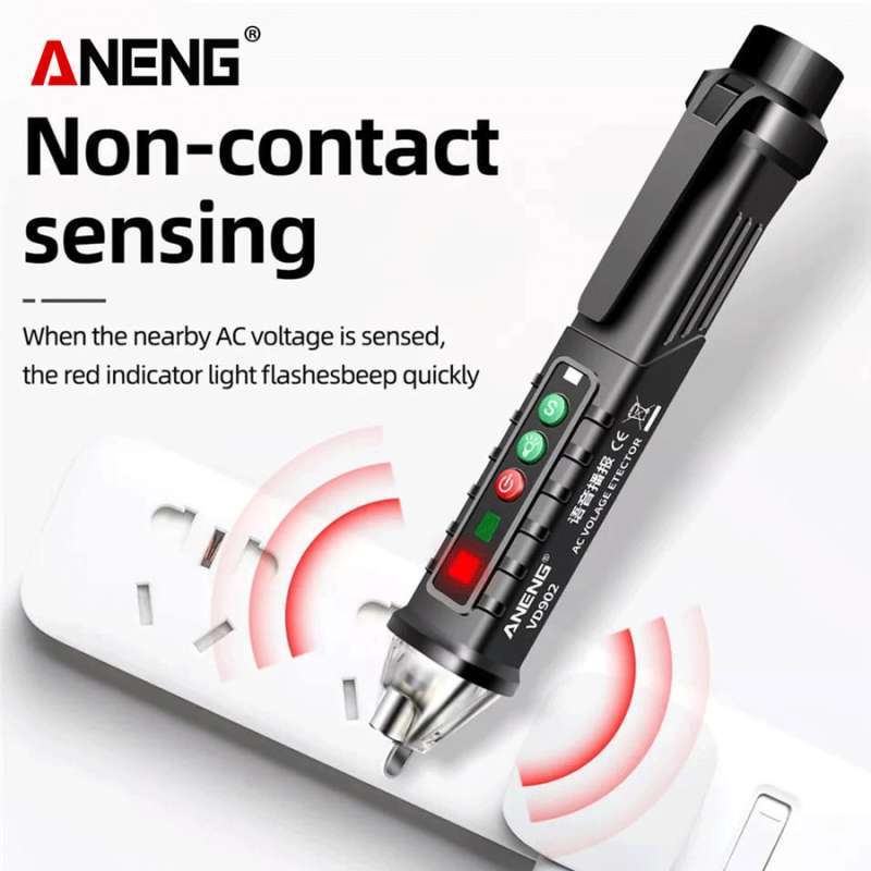 Jual Aneng Vd902 Ac Voltage Detectors Smart Non-contact Tester Pen ...