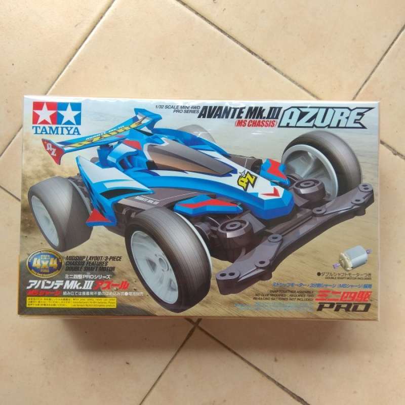 Promo Tamiya Avante MK III Azure MS Chassis 4WD Original Diskon 23% di Seller Crystal Maiden ...