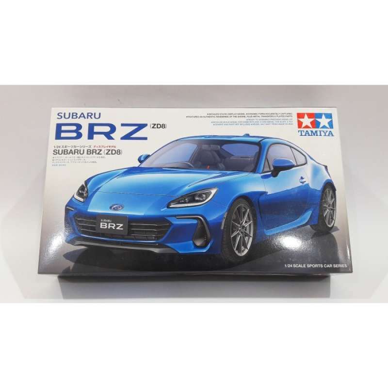 Promo 1/24 TAMIYA SUBARU BRZ (ZD8) MODEL KIT Diskon 23% di Seller ...