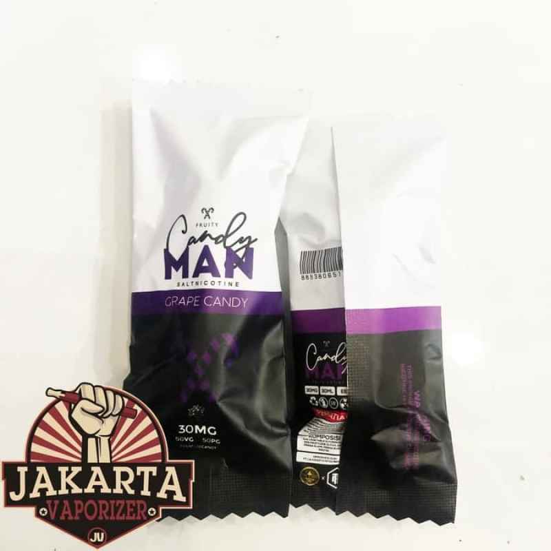 Jual [salt] Candy Man Grape Candy 30ml 30mg Candyman Liquid Fvs X Tnt ...