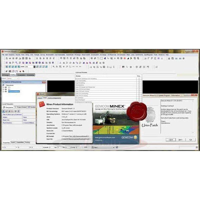 Jual Perencanaan Proyek Geologi Dan Pertambangan Geovia Minex V6.5.293 ...