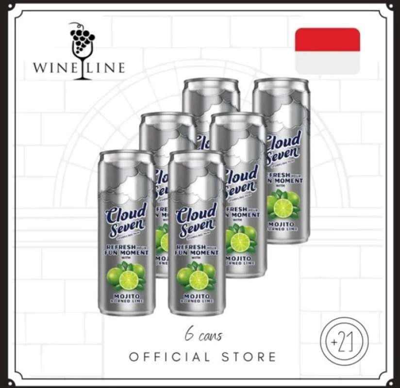 Jual Cloud Seven Mojito Borneo Lime 350ml 6 Kaleng Di Seller Wl ...