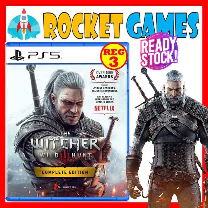 Jual PS5 The Witcher 3 Wild Hunt Complete Edition di Seller Rocket Games Official Store - Lebak ...