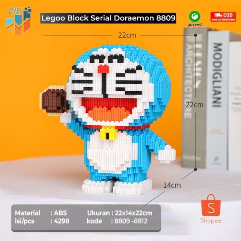 Promo Lego Block Serial Doraemon 8809 - 8812 - Bricks Education - Suneo ...