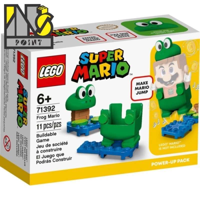 Promo Lego 71392 - Super Mario - Frog Mario Power-up Pack Diskon 9% Di ...