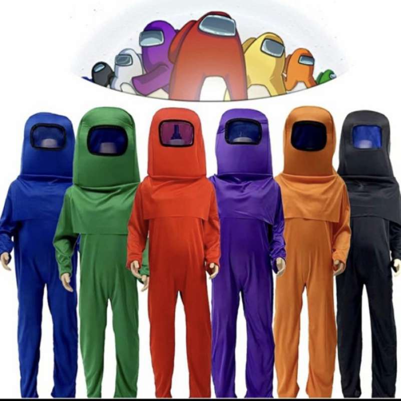 Jual Kostum Among Us Cosplay Halloween | Among Us Costume Kids Di ...