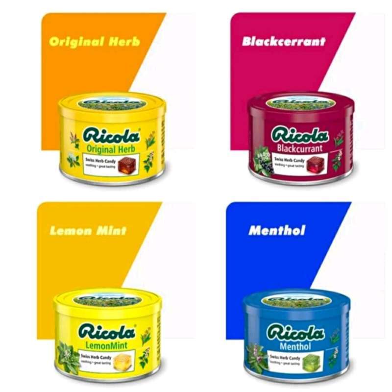 Jual Ricola Sugar Free Candy Kaleng 100gr di Seller Azzamhappyshop ...