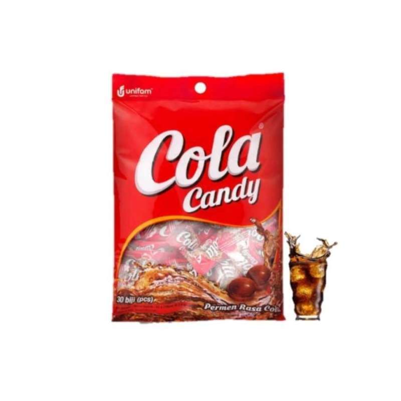 Jual Permen COLA CANDY Zak Kola Candy Permen Coca Cola di Seller 3F ...