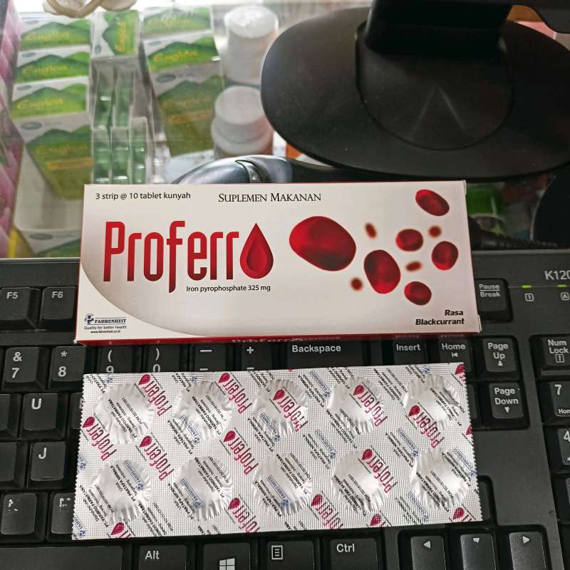 Jual Proferro box isi 30 Kapsul di Seller TOKO BERKAH SEHAT - Beji ...