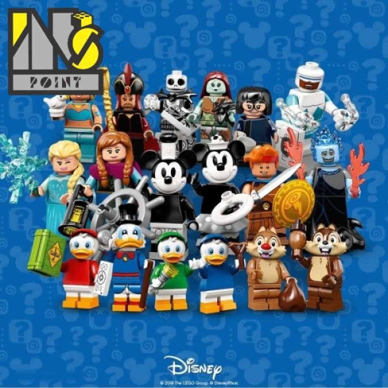 Promo LEGO 71024 - Minifigure Disney Series 2 Complete Full Set (18 pcs ...