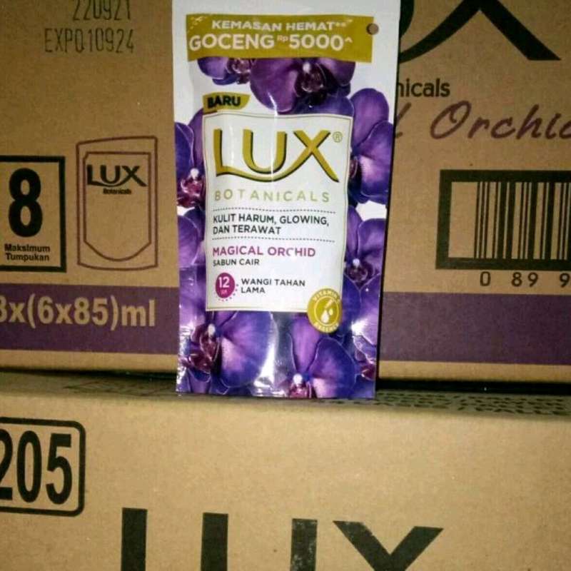 Jual Lux Sabun Mandi Cair 85 ml x 48 Pouch / 1 Karton / Dus Kemasan 5000 di Seller STORE ...