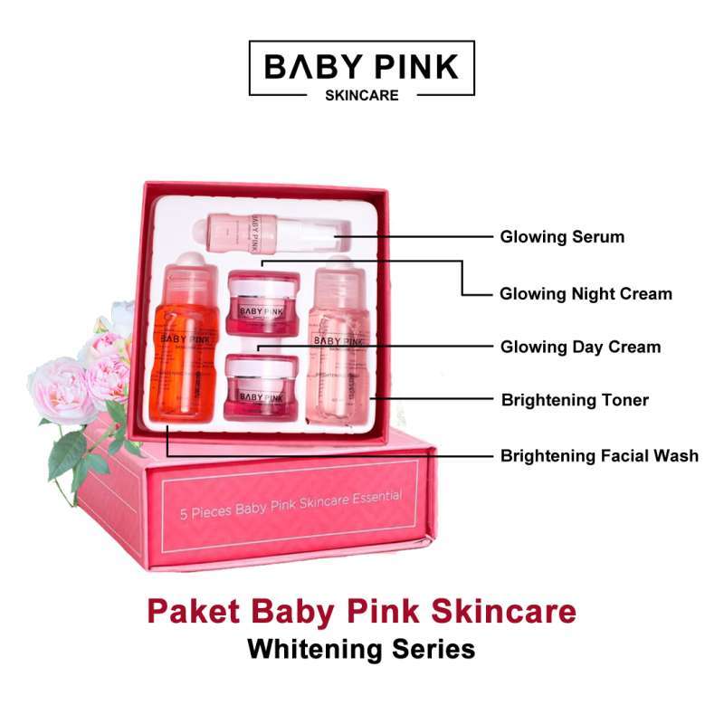 Promo Baby Pink Skincare Whitening Sensitif Series Babypink Diskon 20% ...