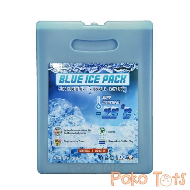 Promo Cool Gel Blue Ice Pack Jumbo Icepack Ice Gel Cooler Box Diskon 4% ...