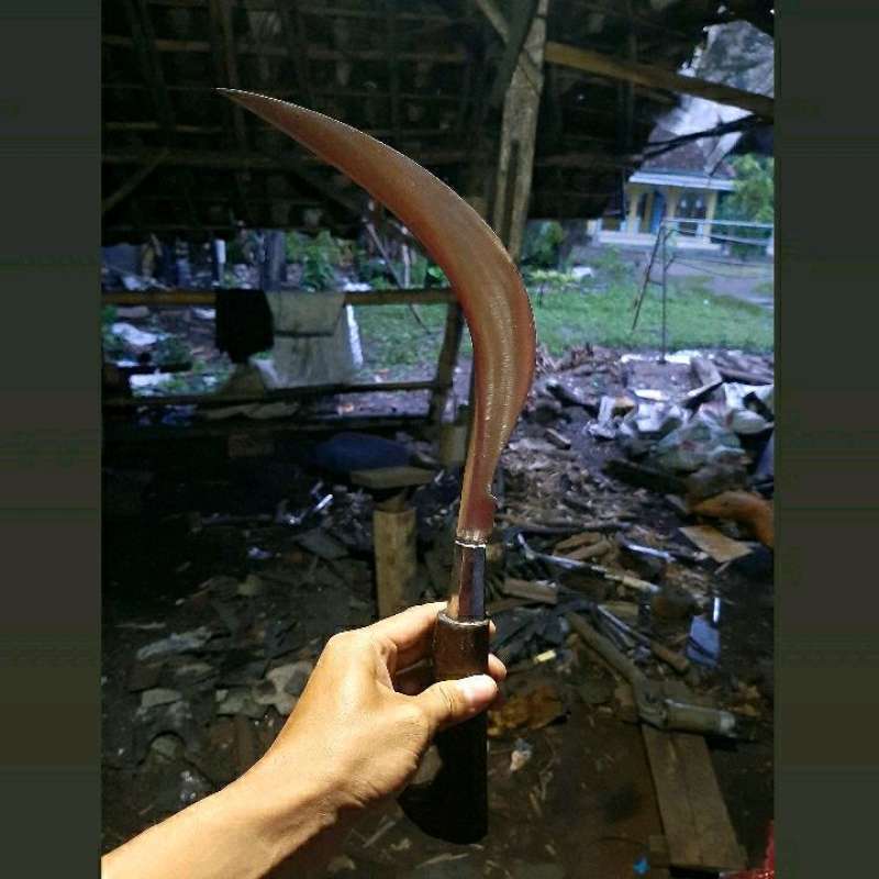 Promo Sabit arit kecil baja per sepuh untuk rumput Diskon 2% di Seller Pande Baja Putih ...