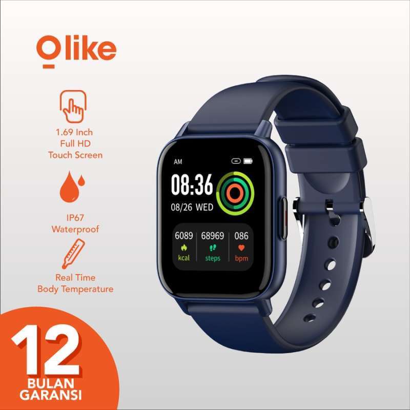 Jual Smartwatch Full Touch Screen Spesifikasi Original, Murah & Diskon ...
