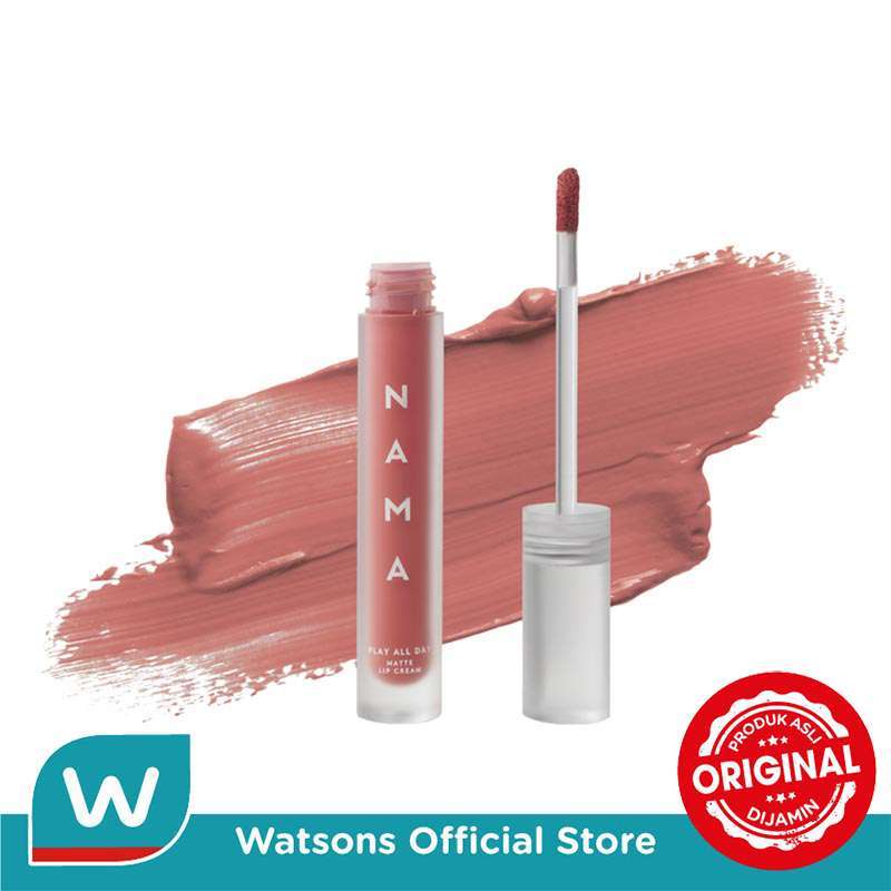 Jual NAMA Play All Day Matte Lipcream 02 Rosy Rose di Seller WATSONS ...