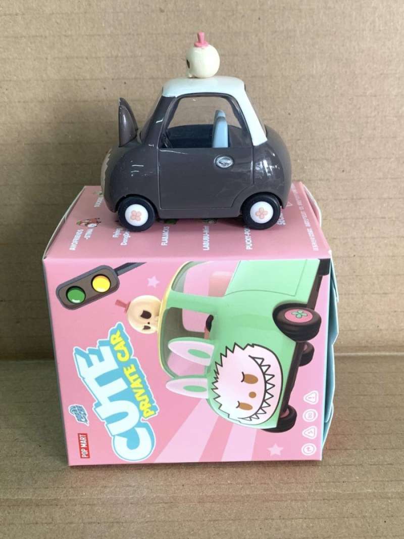 Jual Secret Pop Mart Pop Car Cute Private Car Labubu Chocolate Di ...