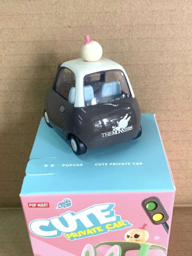 Jual Secret Pop Mart Pop Car Cute Private Car Labubu Chocolate Di ...