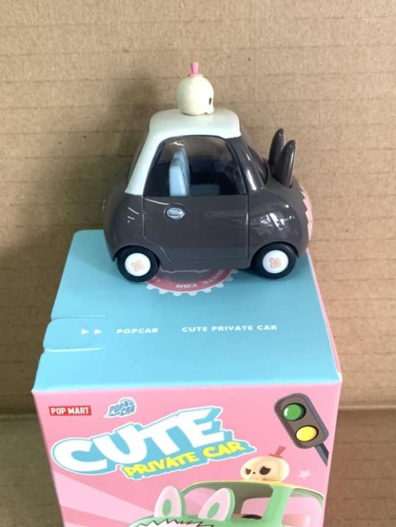 Jual Secret Pop Mart Pop Car Cute Private Car Labubu Chocolate Di ...