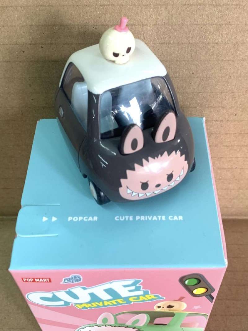 Jual Secret Pop Mart Pop Car Cute Private Car Labubu Chocolate Di ...