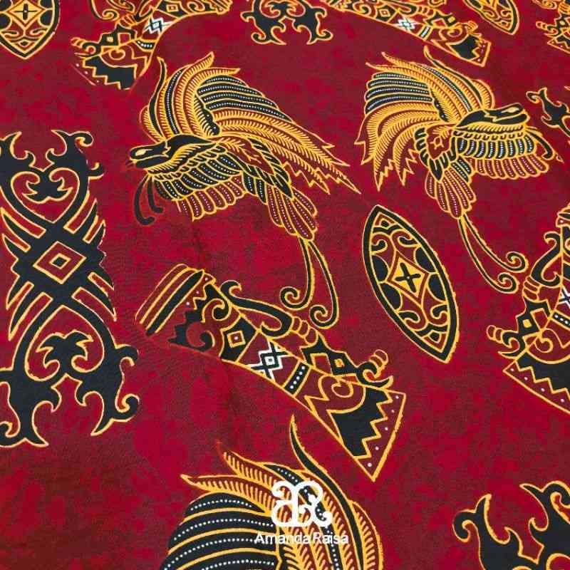 Jual Kain Batik Meteran Potongan Motif Asmat Di Seller Batik Amanda ...