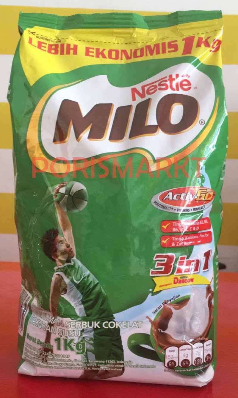 Jual Milo 3in1 1Kg di Seller MYMILK - Medang, Kab. Tangerang | Blibli