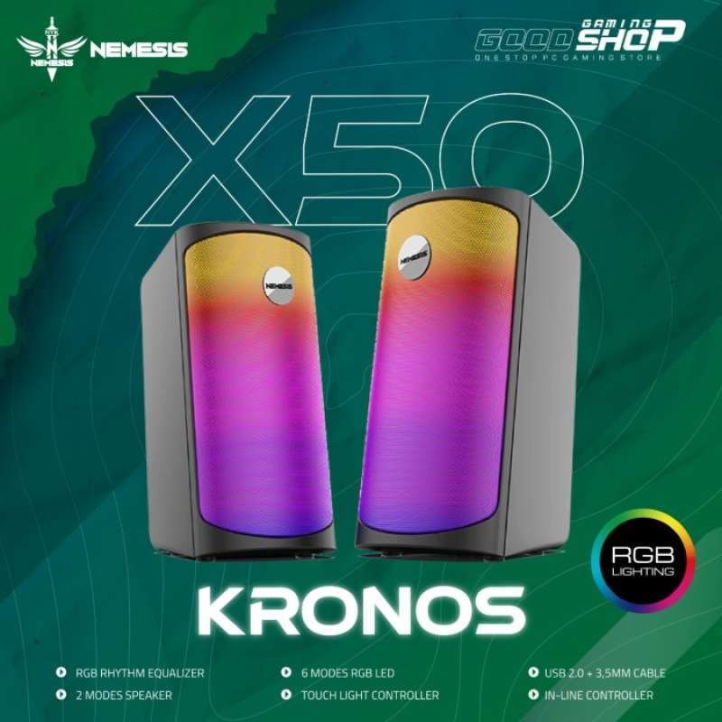 Jual Nyk Nemesis X50 Kronos Rgb Dual Mode - Gaming Speaker Di Seller Gamma Store - Kalibata ...