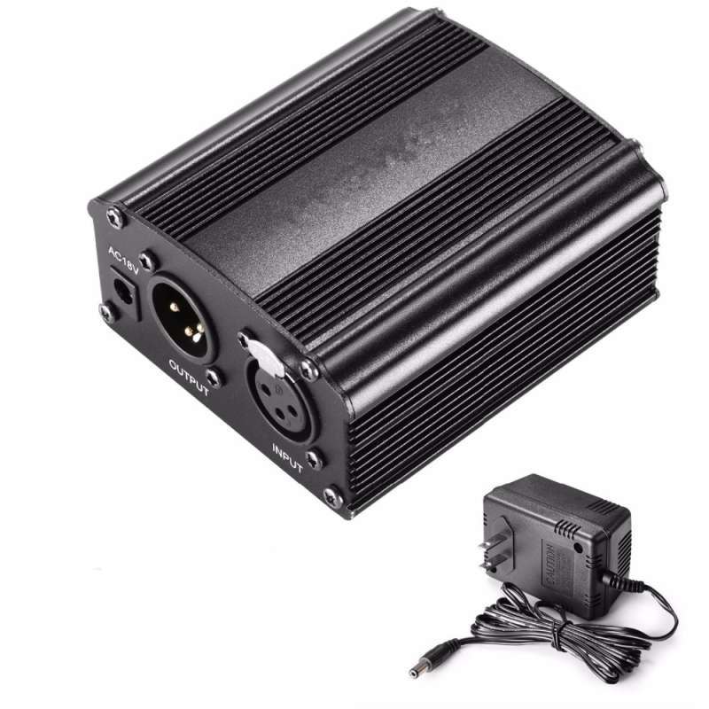 Jual Taffware Phantom Power Untuk Mic Condenser - Hitam [original/1 ...