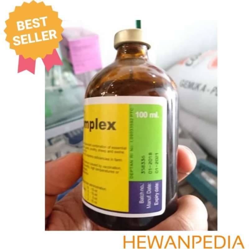 Promo Introvit B Plex 100 Ml - Vitamin B Kompleks + Biotin Bplex Hewan ...